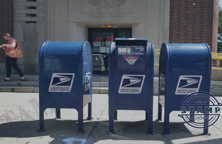USPS Collection Boxes Blue Box USPS Collection Boxes Blue Box